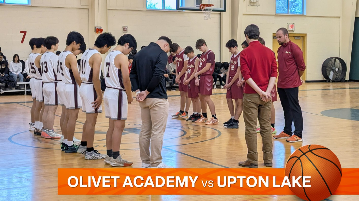 Boys' Basketball Team Wins Final Game of the 2025 Season - Olivet Academy